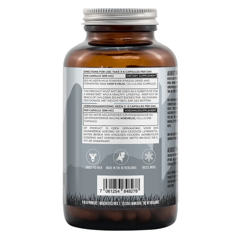 Probiotika - Kefir Fermentiert - 180 Kapseln